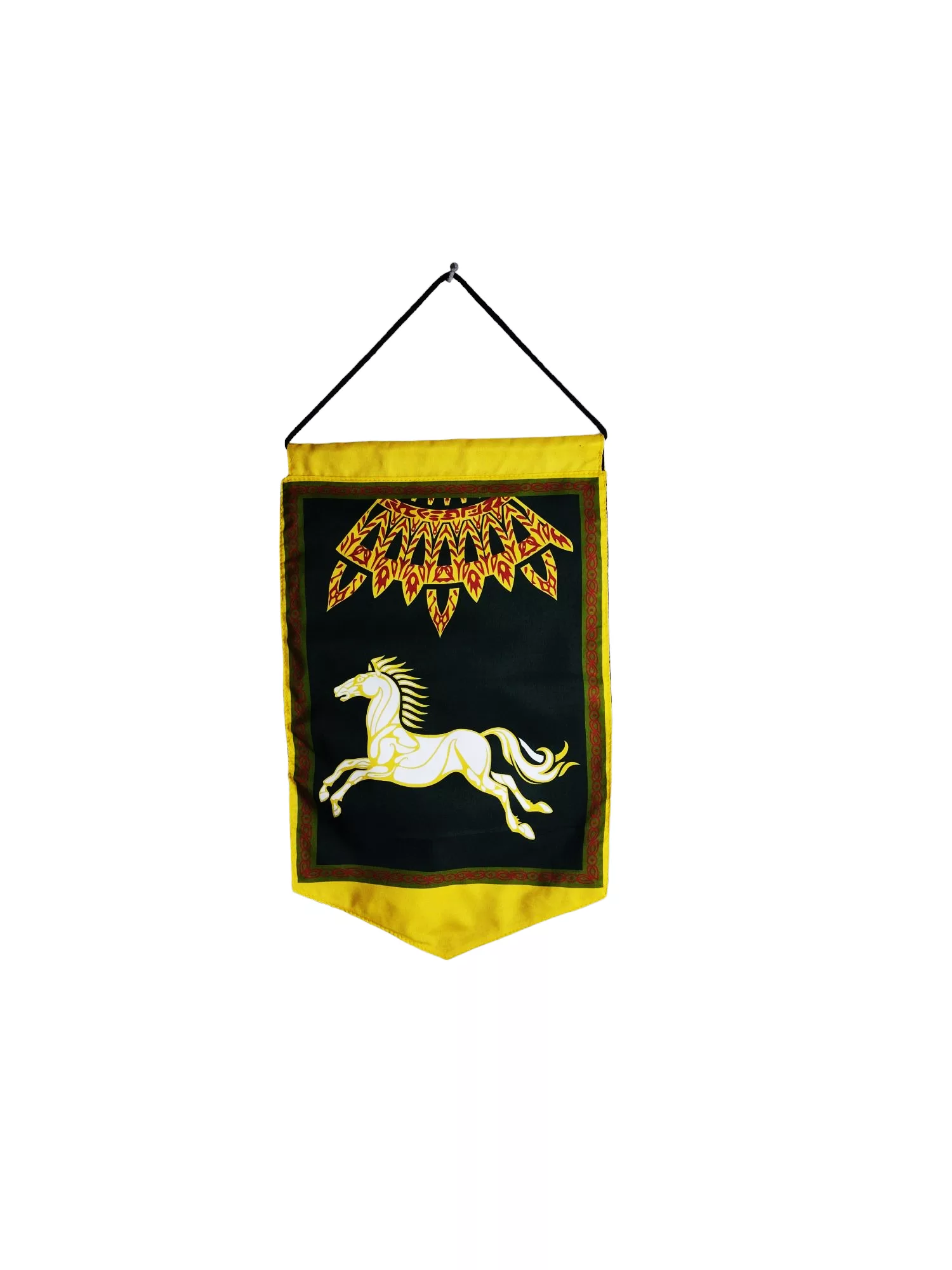 Banderín El Señor de los Anillos - Casa Rohan - Culto!